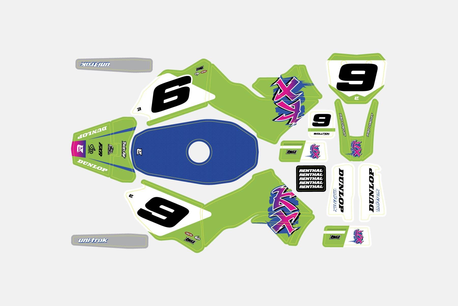 'KX Retro' Series – Evolution Graphics Co.